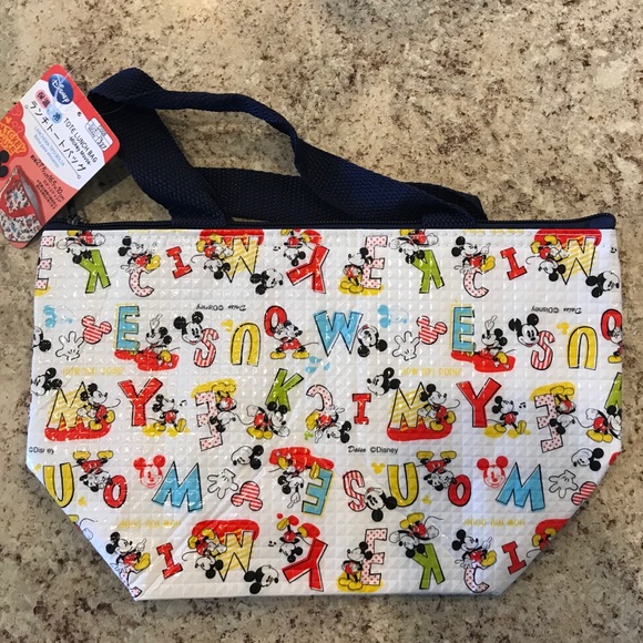 Bags | Mickey Mouse Tote Lunch Bag | Poshmark